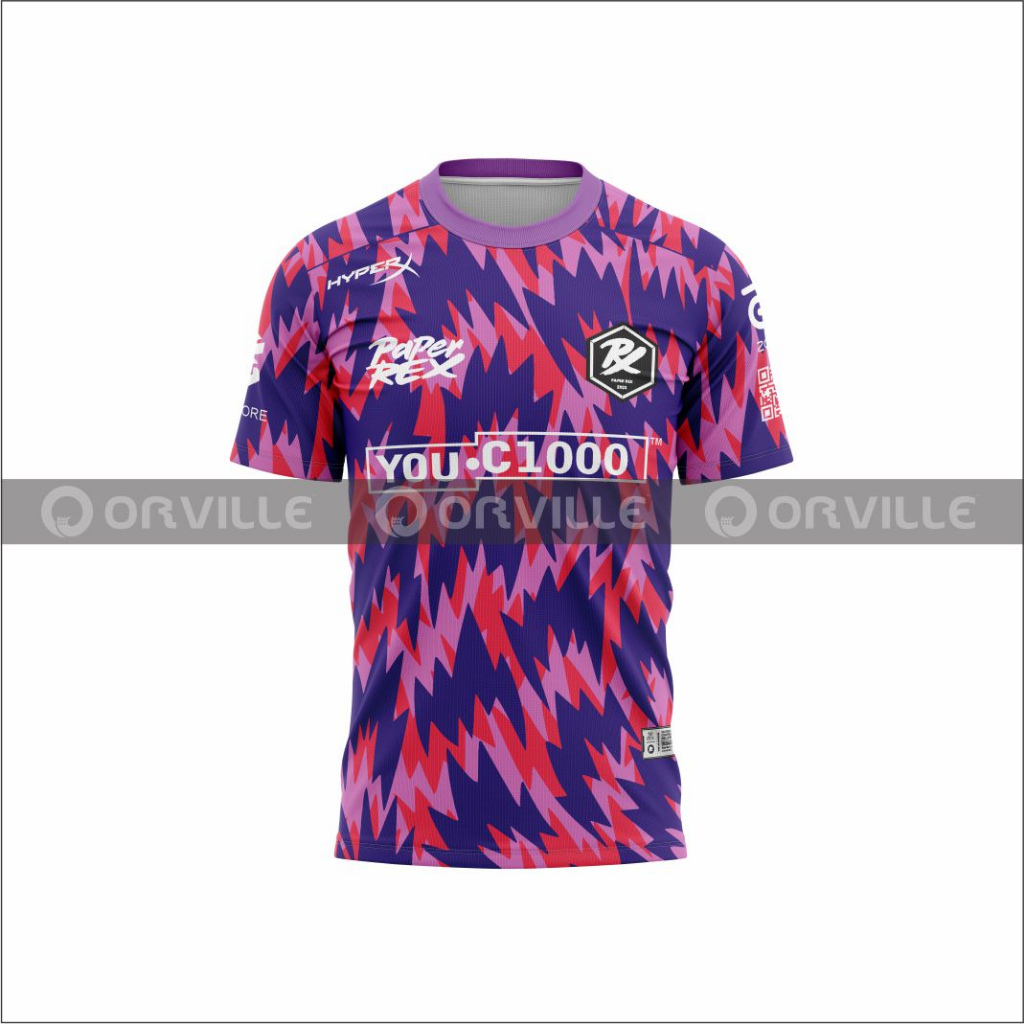 JERSEY PRX PAPER REX CHAMPIONS NEW 2023 MY/SG FREE NICKNAME, NUMBER ...