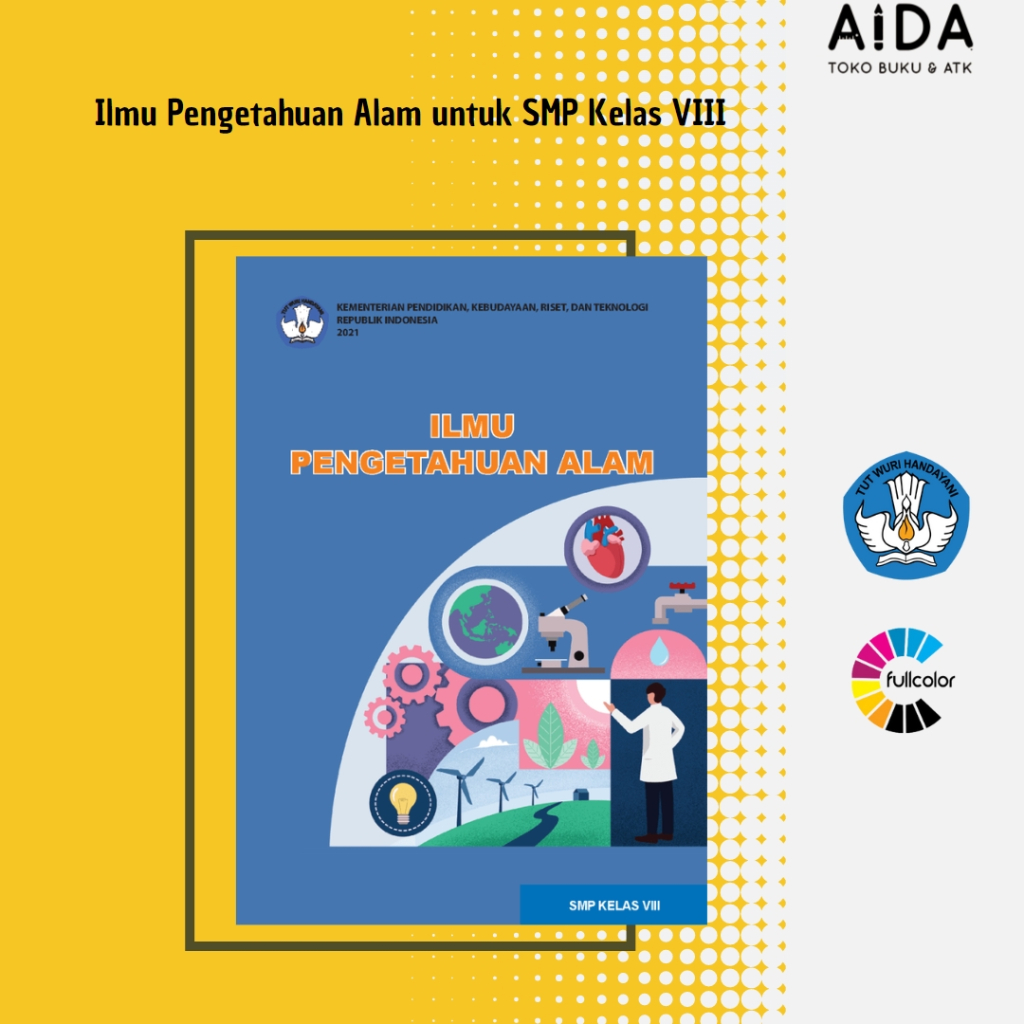 Education book Merdeka Curriculum for Middle School Science Class 8 ...