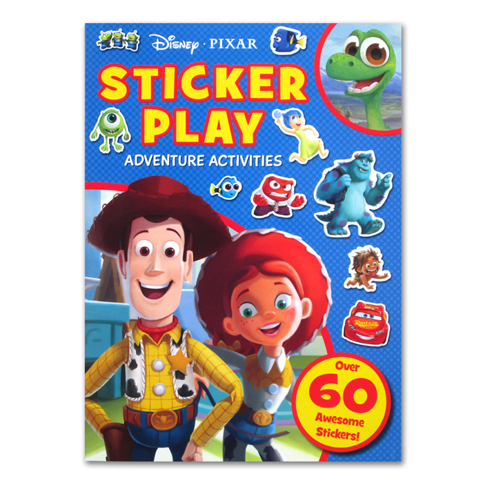 [Autumn] Disney Pixar Sticker Play Adventure Activities (Over 60 ...