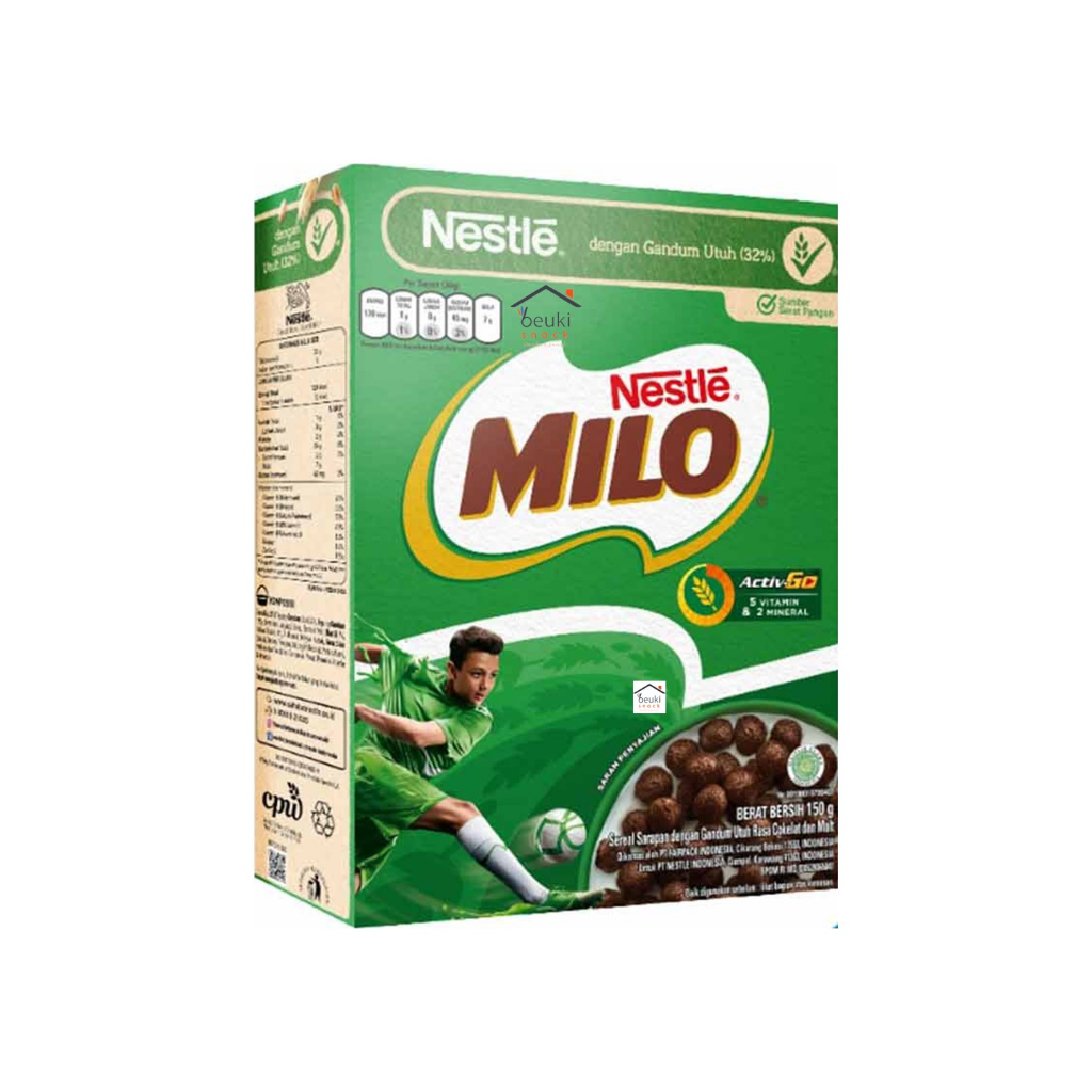 Nestle Cereal Milo Ball Shape Whole Wheat Chocolate Flavor | Shopee ...