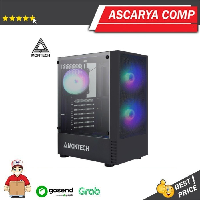 Montech X2 MESH Case - BLACK | Shopee Malaysia