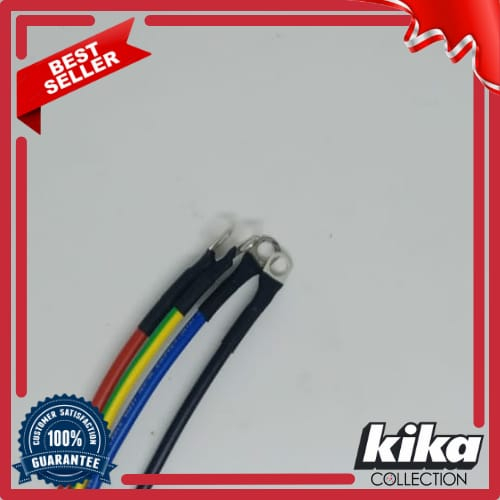 PUTIH Nyaf Cable 4mm Plus 2 Skuns M6 White Copper Grounding Cable ...