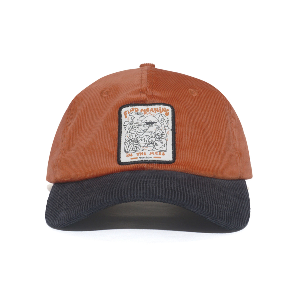 Waveblast Hat Baseball - Terracotta Corduroy Painting | Shopee Malaysia