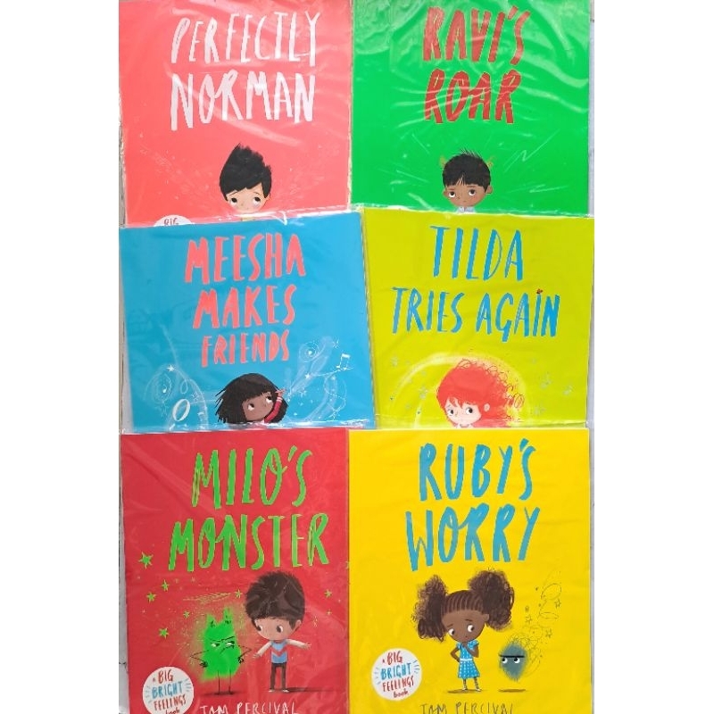 Big Bright Feelings Book Ruby's Worry/ Perfectly Norman/ Tilda Tries ...