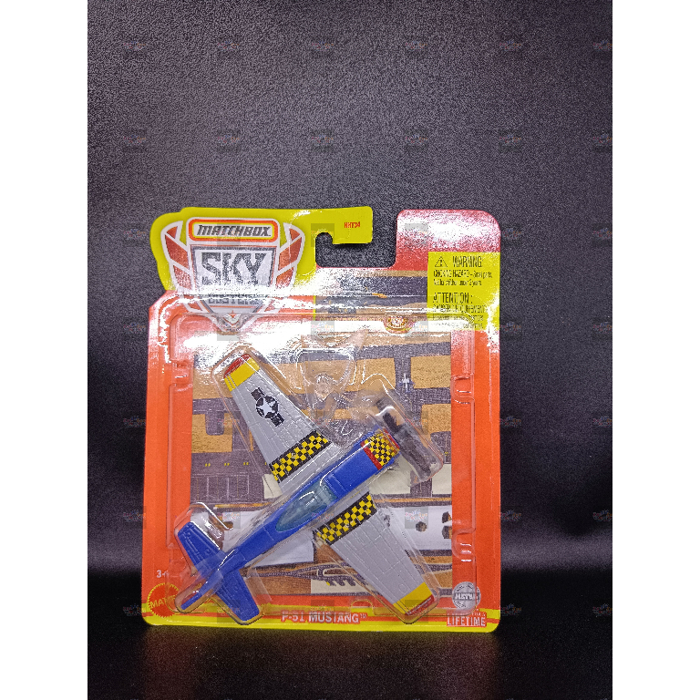 Matchbox sky busters P-51 mustang | Shopee Malaysia