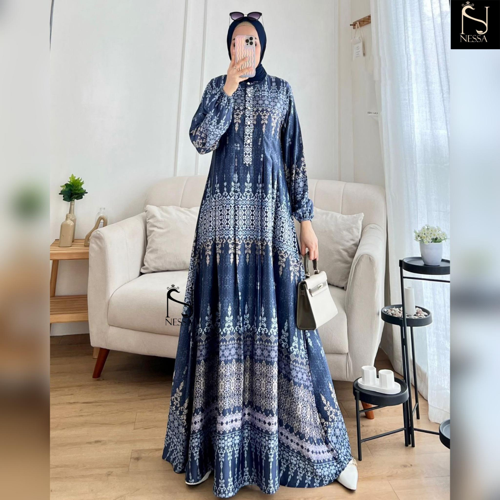 Nessa Sheira 2 Friendly And Wudhu Friendly Dress With Elegant Plain ...
