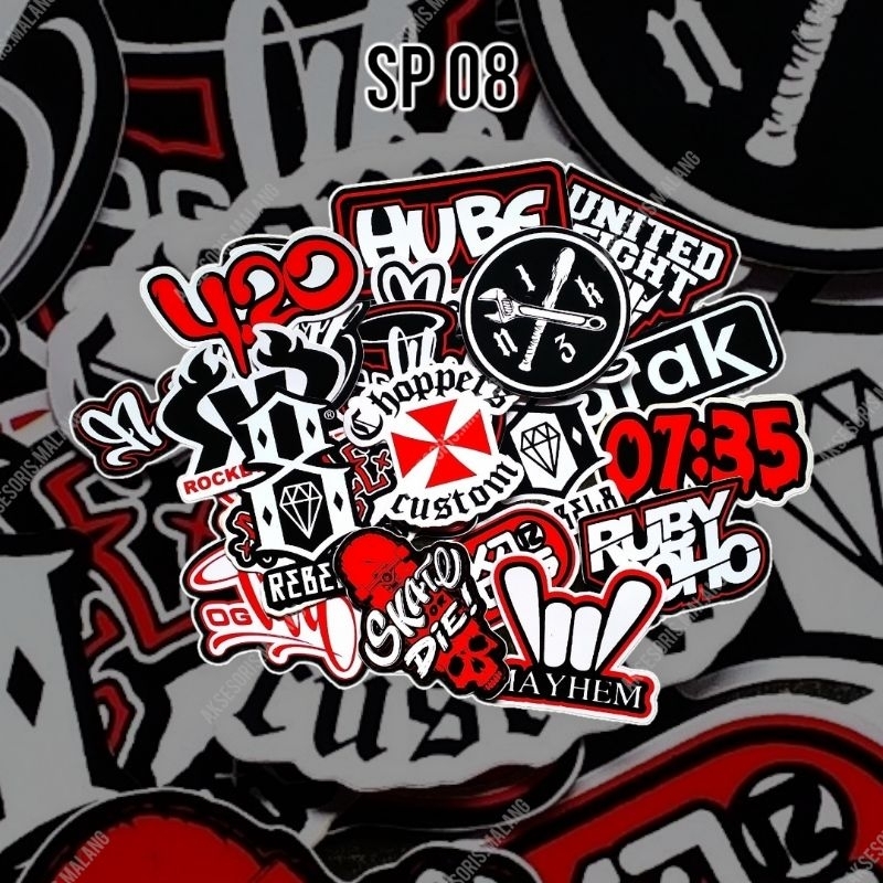 21pcs Sticker Pack Punk Rock Metal Oldskool Music Band Sticker Pack ...
