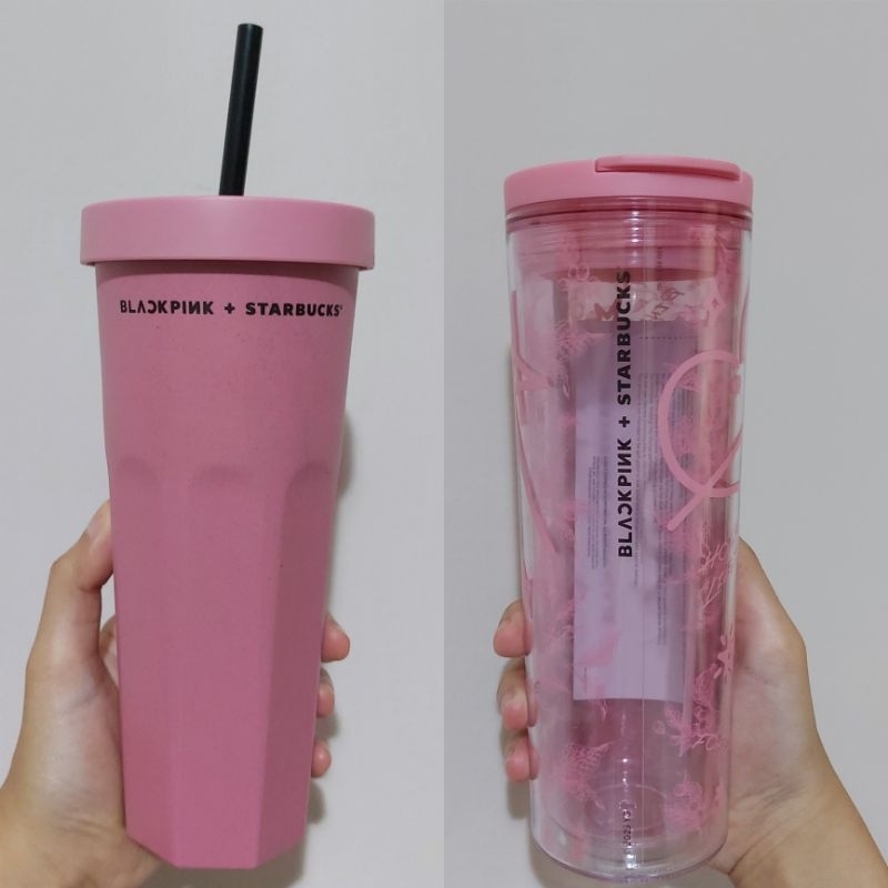[100% Original] BLACKPINK+STARBUCKS TUMBLER COLLABORATION TUMBLR MERCH ...