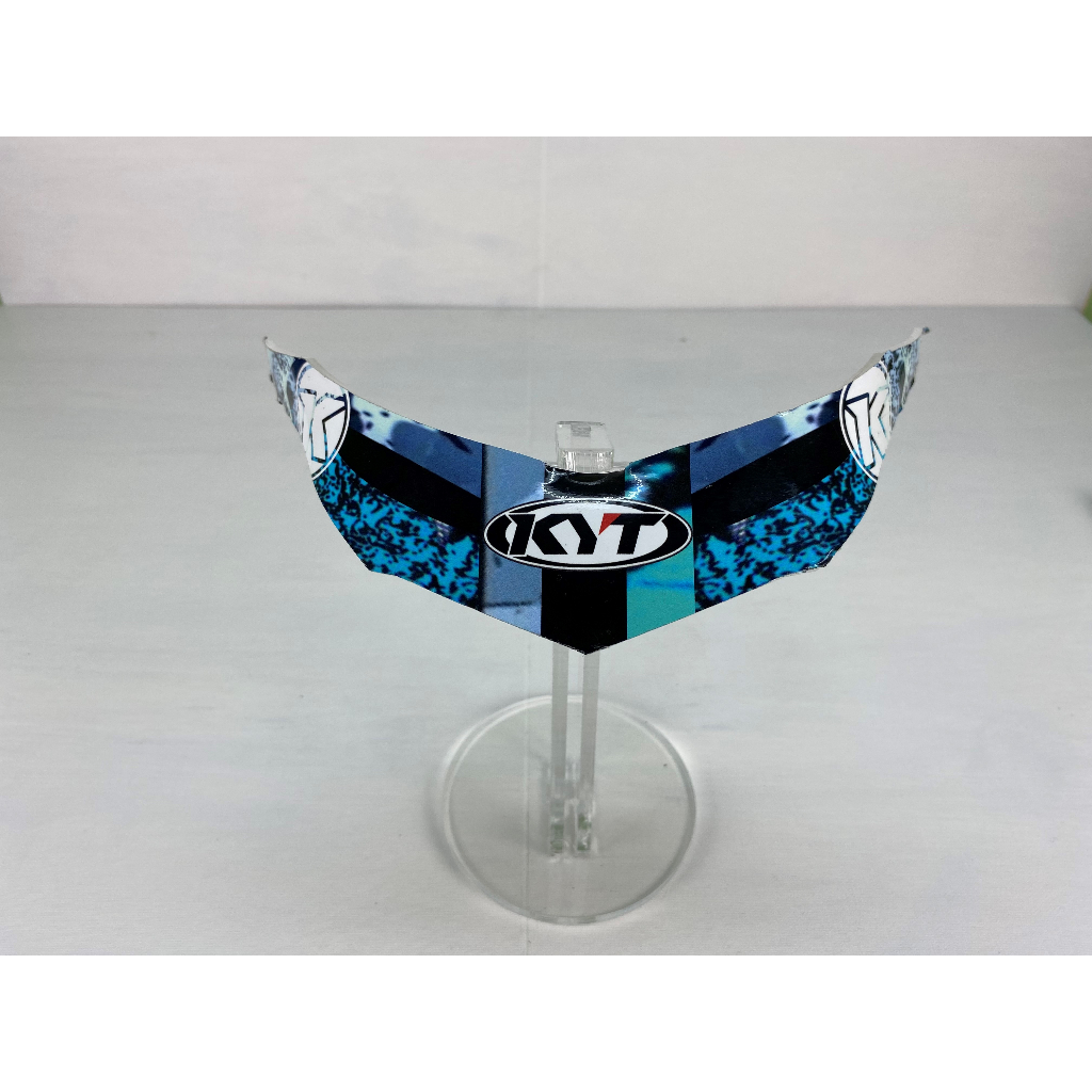 Kyt DJ MARU HELMET SPOILER ALL RECENT MOTIFS ACRYLIC MATERIAL PREMIUM ...