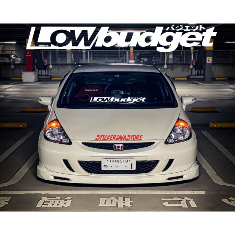 Car Sticker LOWBUDGET CUTTING Sticker Car Glass Sticker | Shopee Malaysia