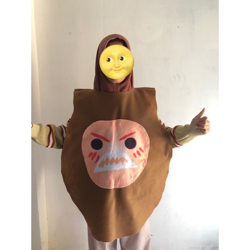 Moana Kakamora Coconut Art Performance Costume | Cosplay Halloween ...