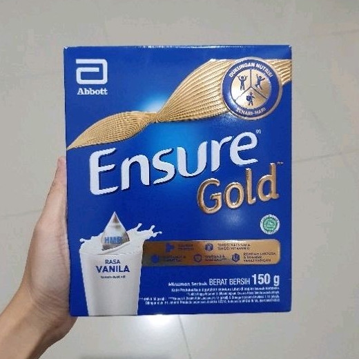Ensure Gold Milk For Adults Vanilla Flavor box Packaging 150gr | Shopee Malaysia