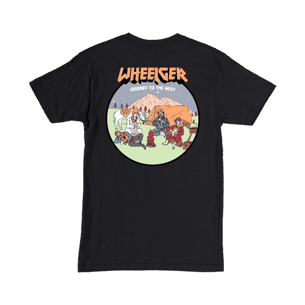 Wheelger Journey To The West Tshirt - Black Mountain) | Shopee Malaysia
