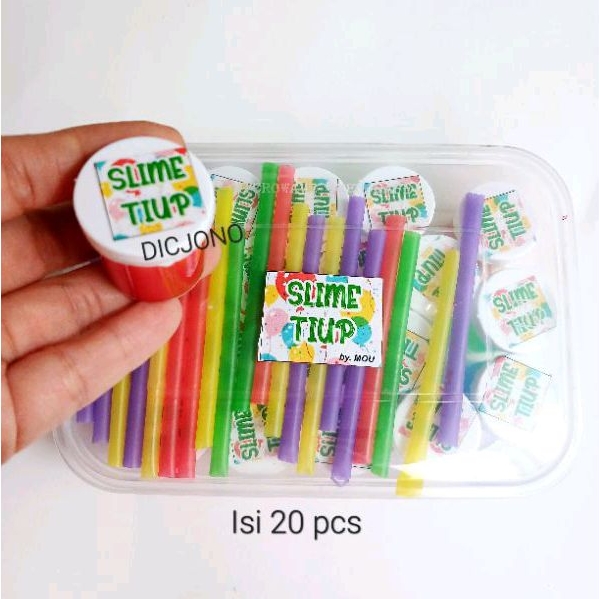 (Wholesale) Inflatable Slime Toys 1 box Contains 20 pcs | Shopee Malaysia