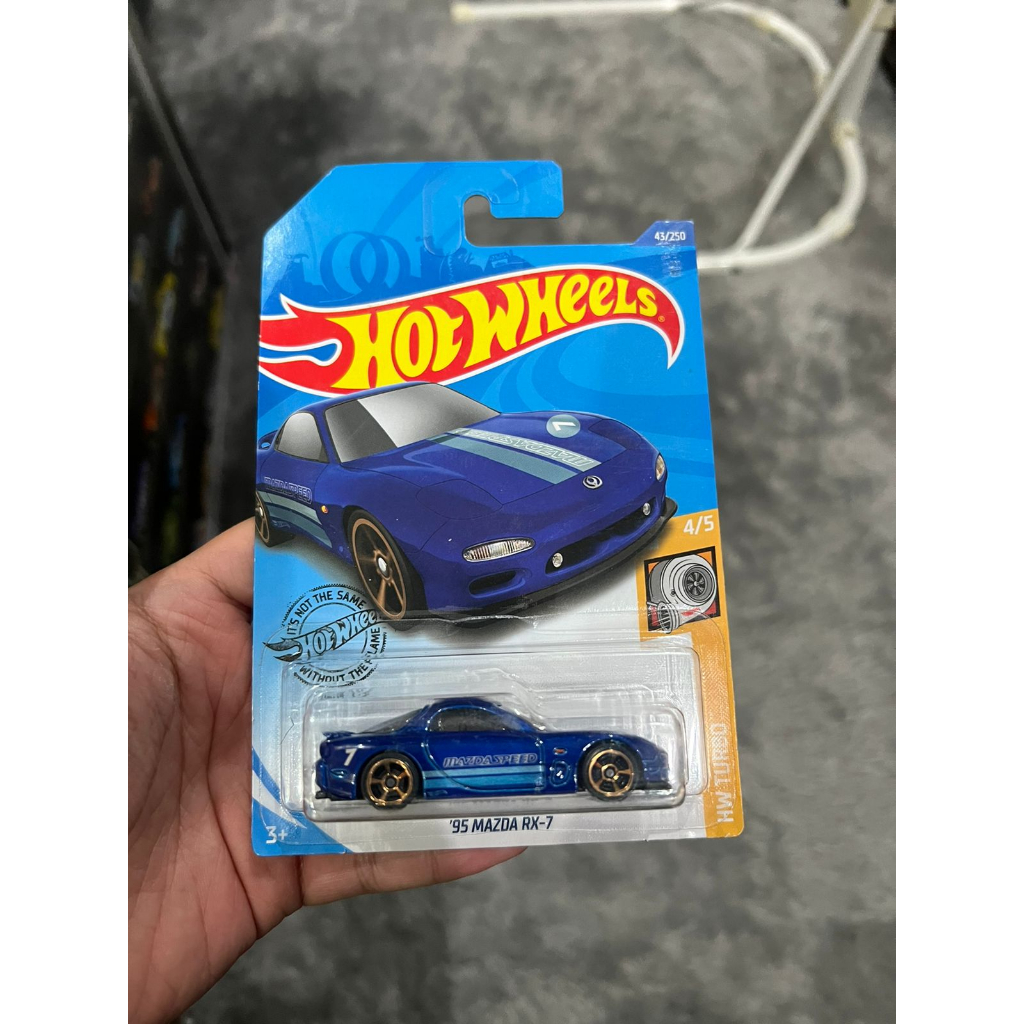 Hot wheels mazda rx7 mazda rx 7 Blue hotwheels | Shopee Malaysia