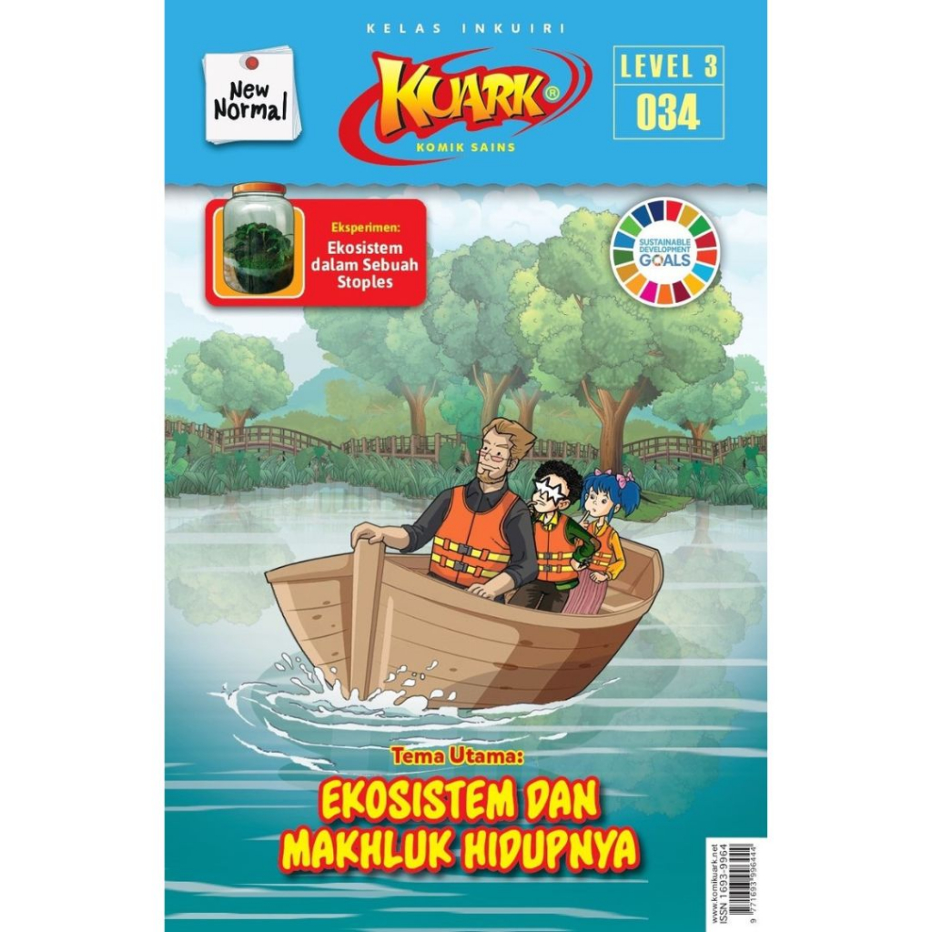 KUARK Science Comic Level III Number 034 New Normal - OSK 2024 Material | Shopee Malaysia