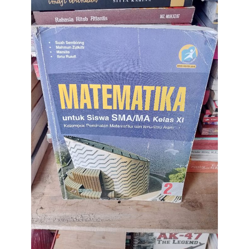 High school mathematics student book class 1 sewu | Shopee Malaysia