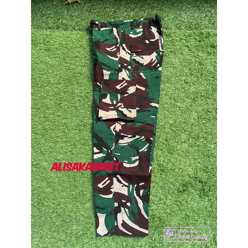 PDL Striped Malvinas TNI Cargo Trousers | Shopee Malaysia