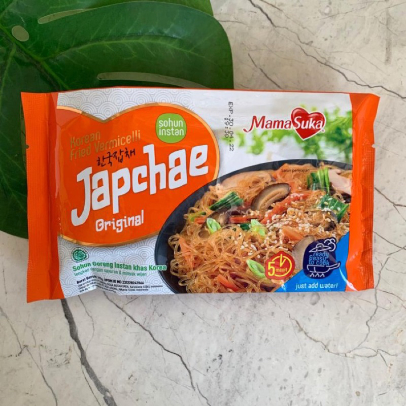 Mamasuka Japchae Original Instant Vermicelli 111gr | Shopee Malaysia