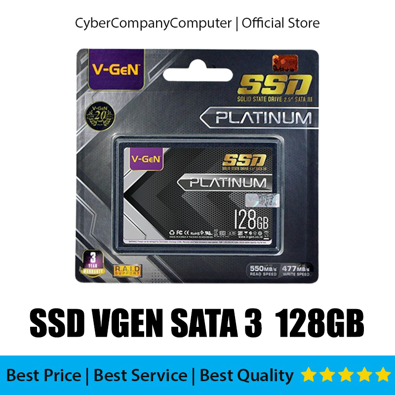 Ssd Solid State Drive V-GeN 128Gb Sata 3 Ssd Vgen | Shopee Malaysia