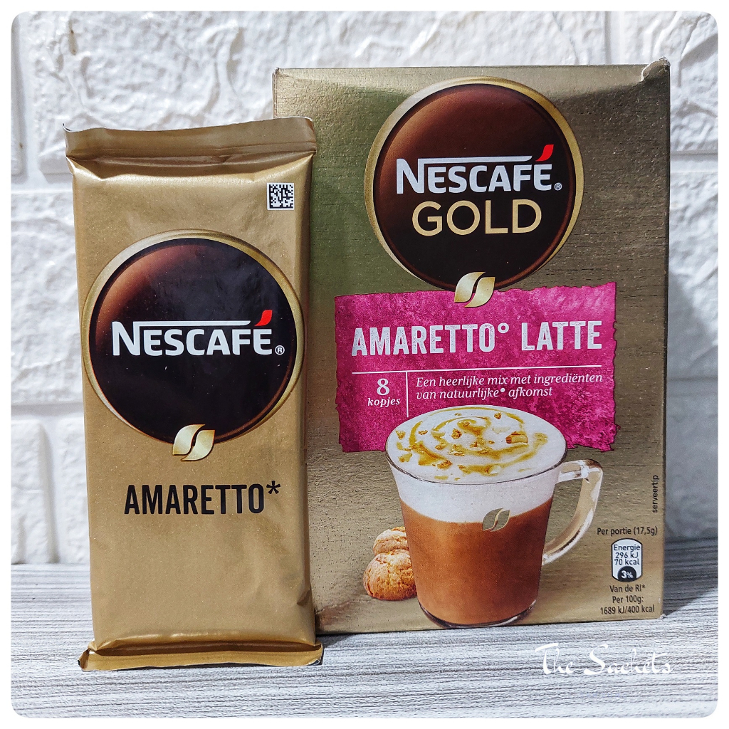 Nescafe Gold Amaretto Latte Sachet | Shopee Malaysia