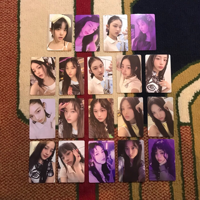 Newjeans weverse & bunny beach bag album get up 2nd EP photocard minji henni danielle haerin ...