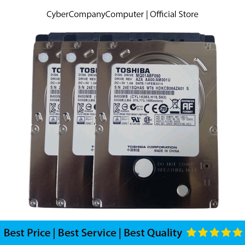 Toshiba 2'5 Inch Sata Internal 500 GB Laptop Hard Disk | Shopee Malaysia