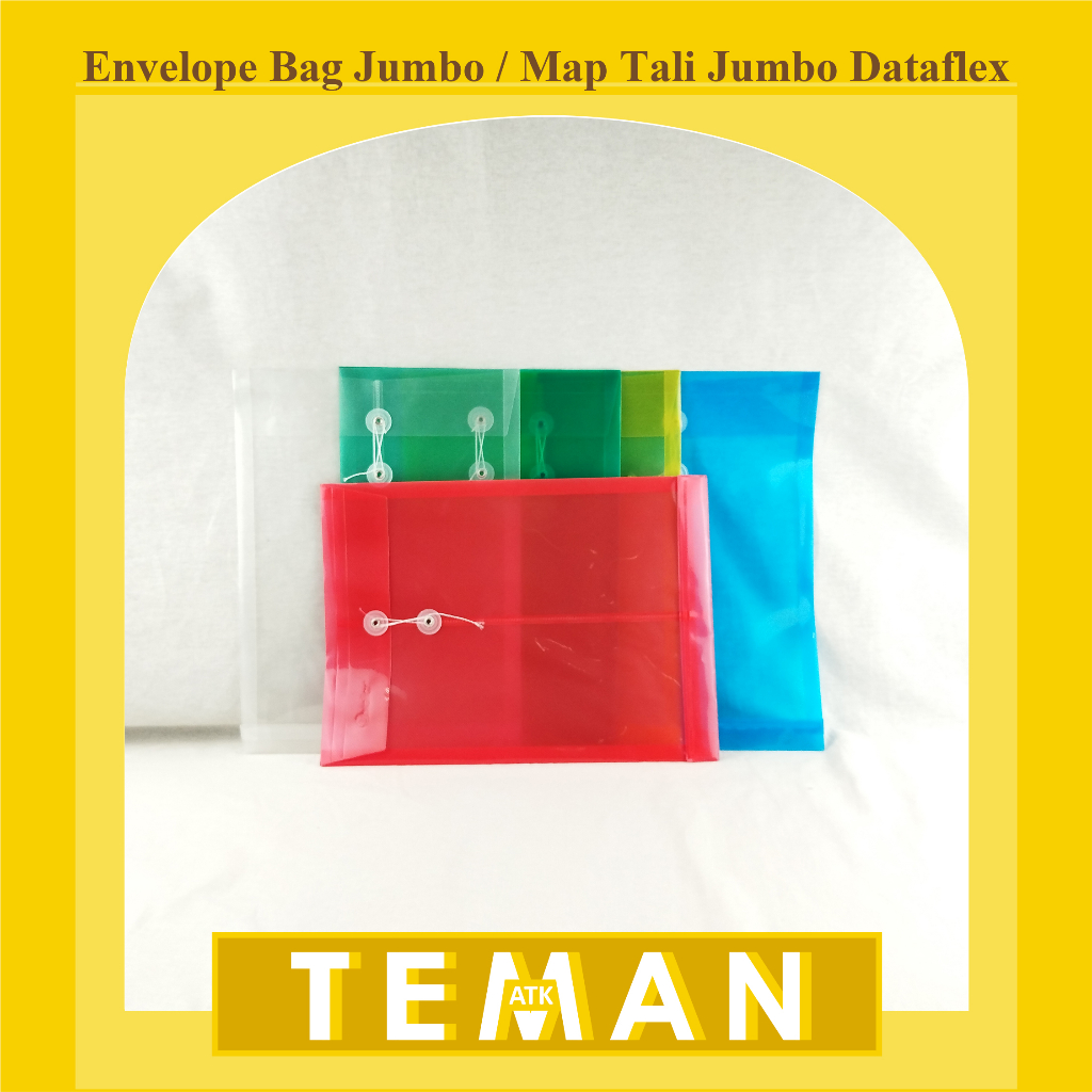 Envelope Bag/Map Tali Spine Jumbo Dataflex FOLIO - isi 12pcs (DF-7212 ...