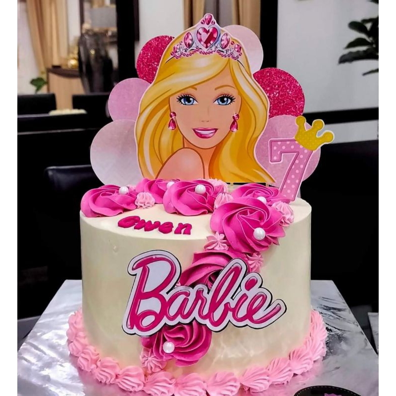 Barbie cake topper large | Shopee Malaysia