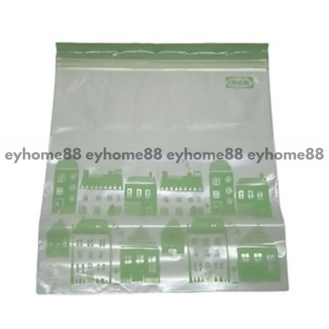 ISTAD 2500ml resealable food zip clip plastic bag contains 25 pcs ...