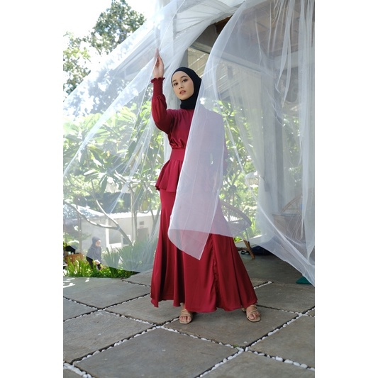 Ready - JUMBO ADA/HELWA DRESS MALAYSIAN LOOK PREMIUM SATIN Material ...