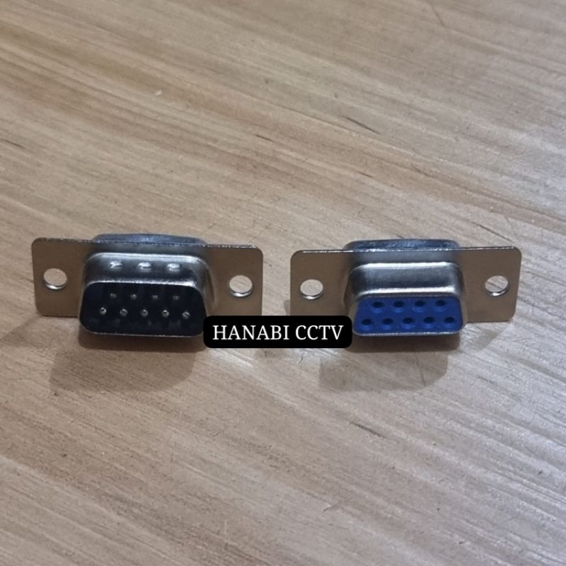 Db9 Female Male Connector Com Connector DB 9-Socket Adapter Connector ...