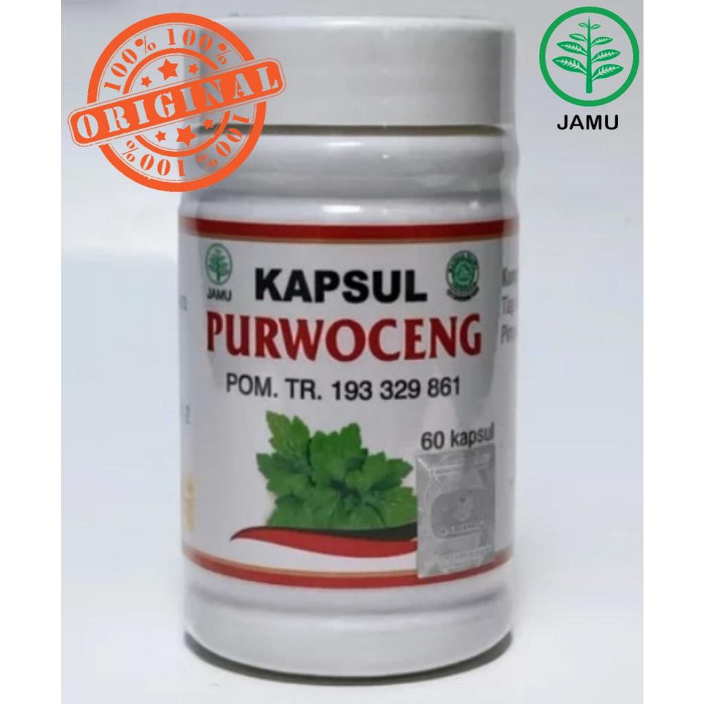 Purwaceng Capsules FOR LEL4KI MAKIN JOSS Original Halal BPOM MUI Al ...