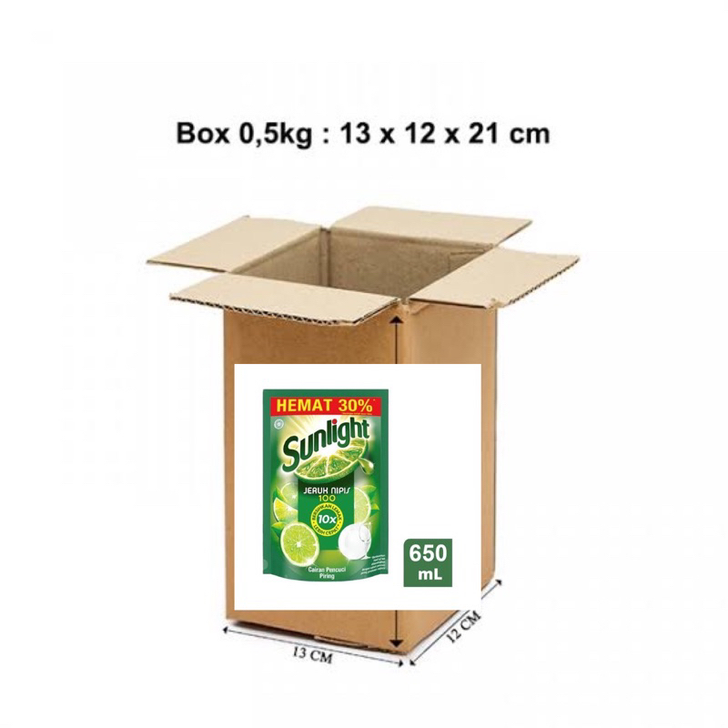 Sunlight Size Packing Box 650ML | Shopee Malaysia
