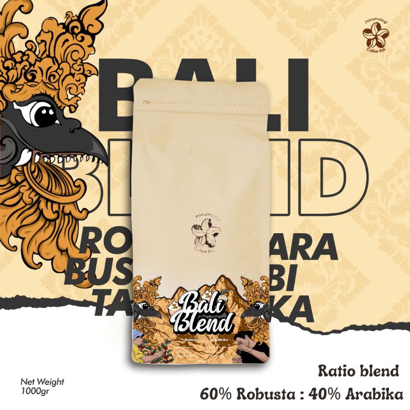 Bali Coffee Blend Seeds/Powder 1kg - 60% Robusta/40% Arabica | Shopee ...