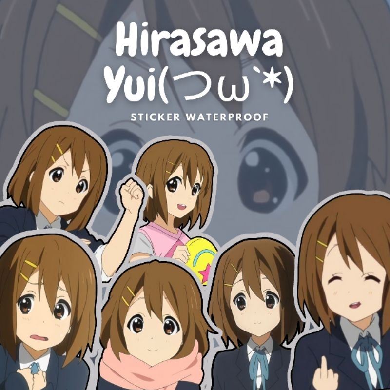 Hirasawa YUI K-ON ANIME STICKER | Shopee Malaysia