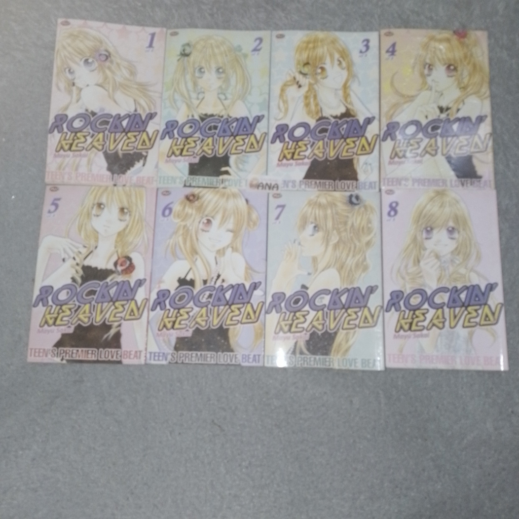 Comic SET Rockin Heaven 1-8 End (Mayu Sakai) | Shopee Malaysia