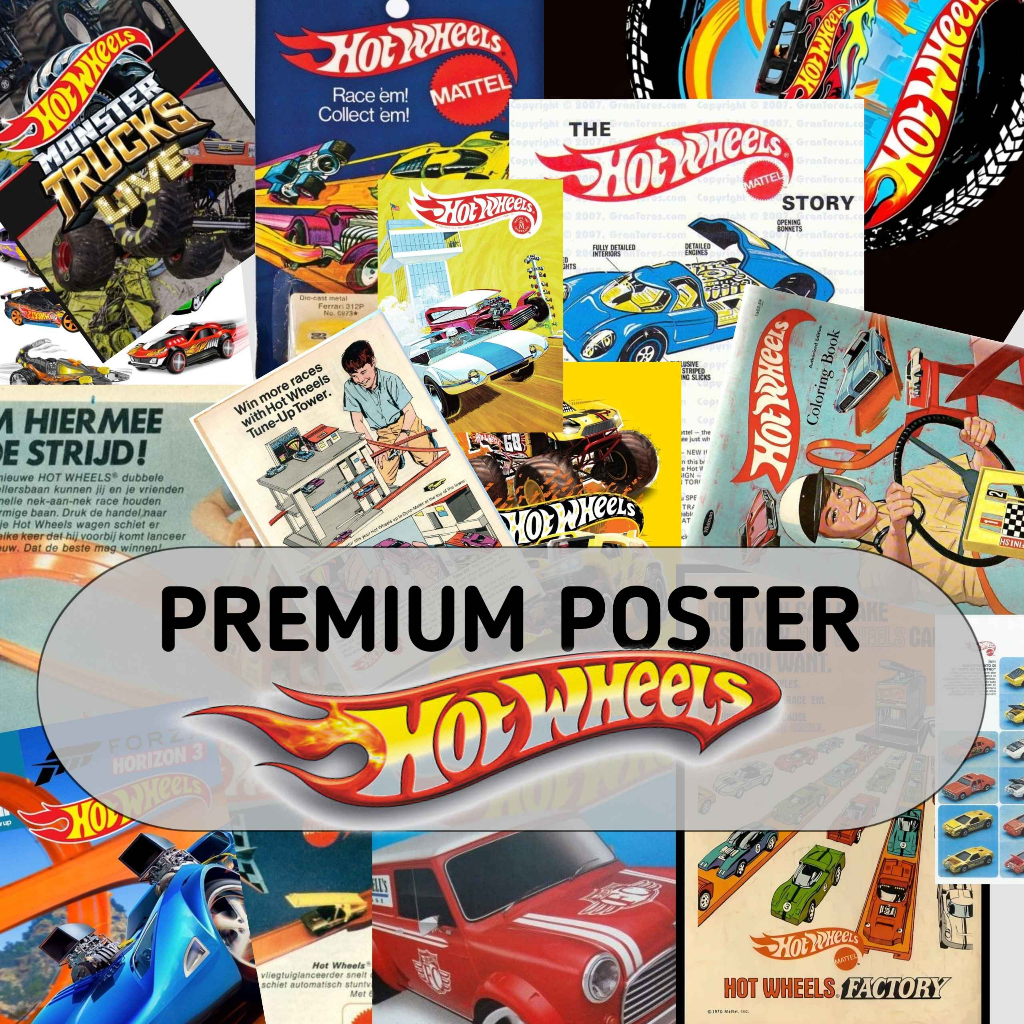Aesthetic poster / hotwheels wall art poster | Shopee Malaysia