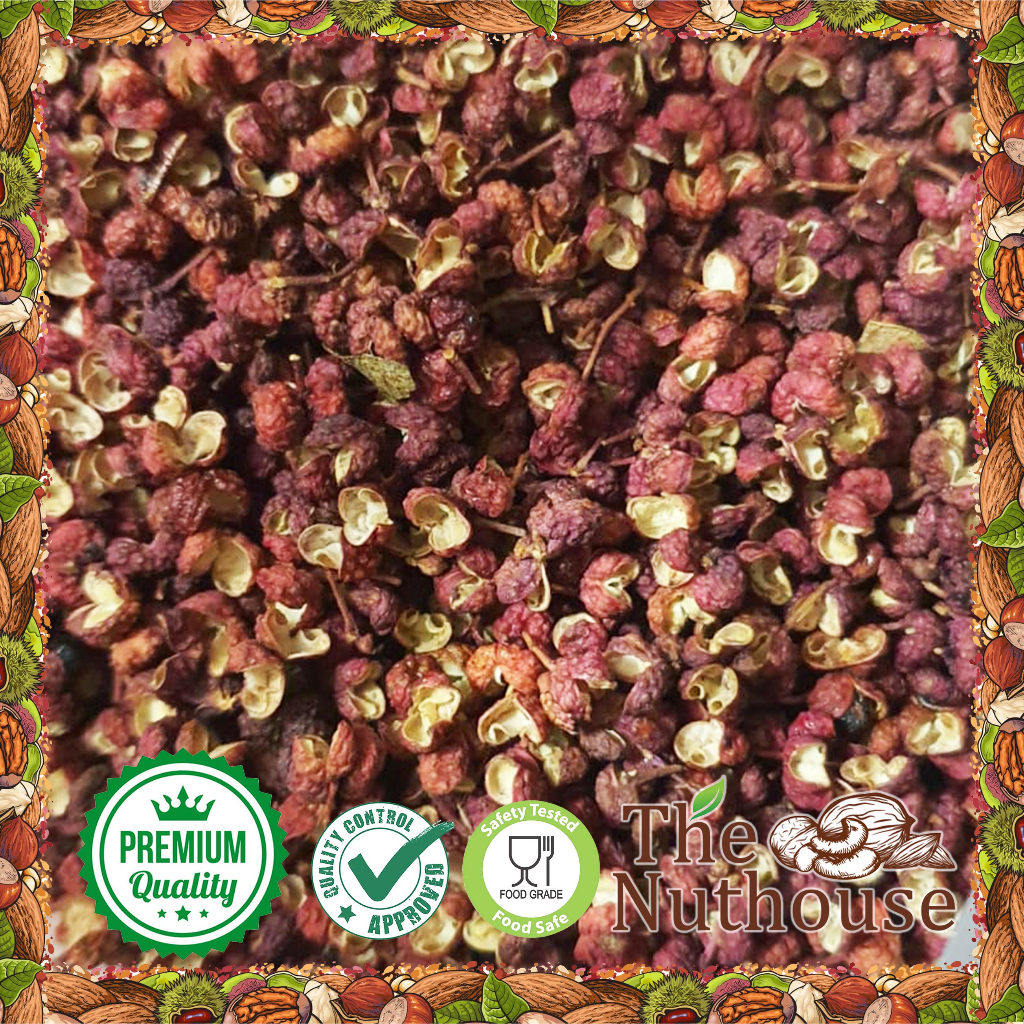 MERAH 500gr Red Sichuan Peppercorn / Red Pepper / Mala / Hua Jiao ...