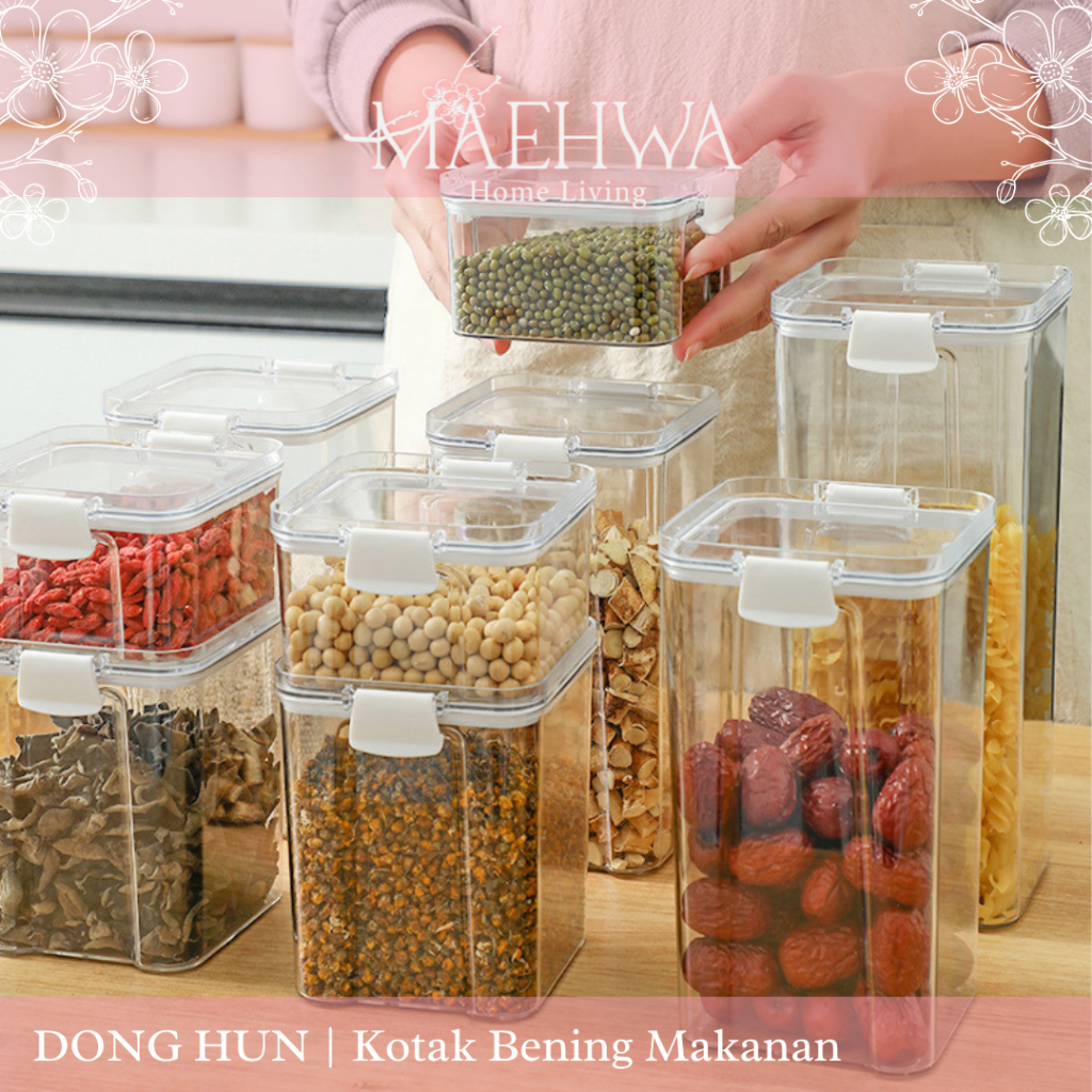 [MAEHWA]DONG Hun Transparent Food Storage Jar Minimalist Snack ...