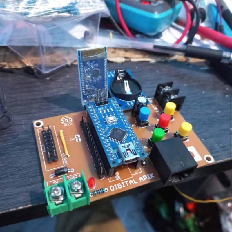 Pcb JWS P10 Arduino Nano Prayer Schedule Running Text DMD P10 Connector ...