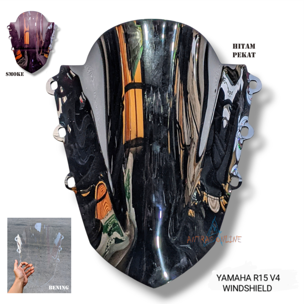 Premium Windshield R15 V4 Jenong Model Gp Visor Yamaha R15 V4 | Shopee ...