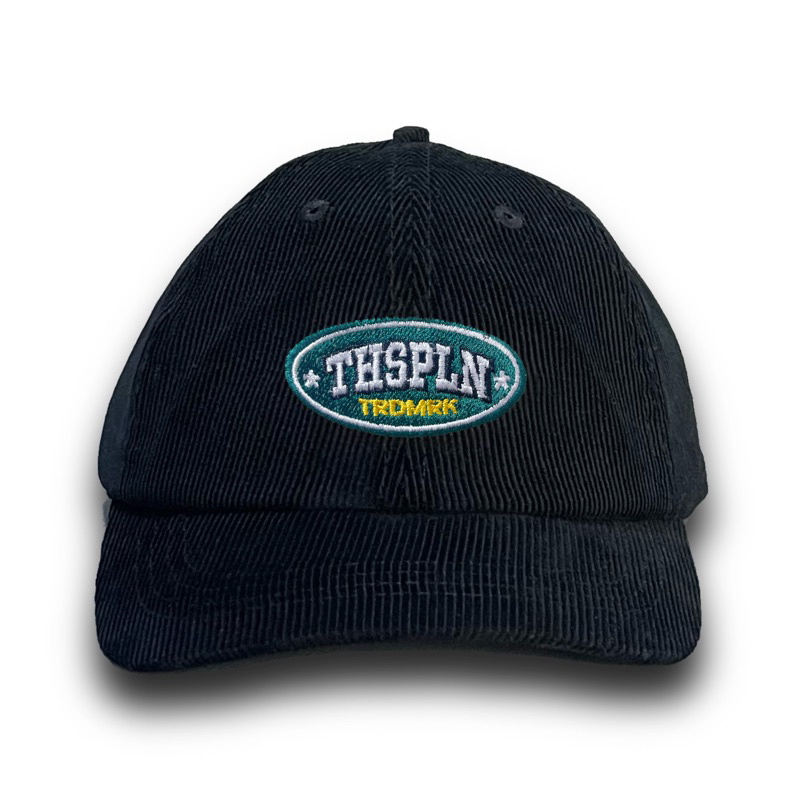 Men's Black Polocaps Baseball Corduroy Logo Thisplan Hat | Shopee Malaysia