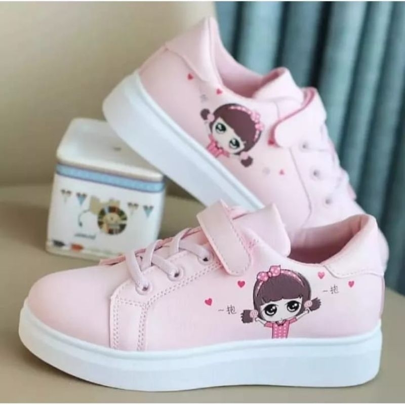 Lol Trendy Girls Sneakers Shoes Age 1 2 3 4 5 6 7 Years | Shopee Malaysia