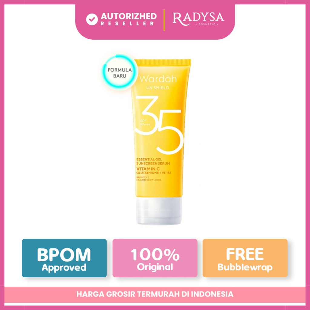 Radysa - WARDAH Sunscreen Gel SPF 35 - Yellow | Shopee Malaysia