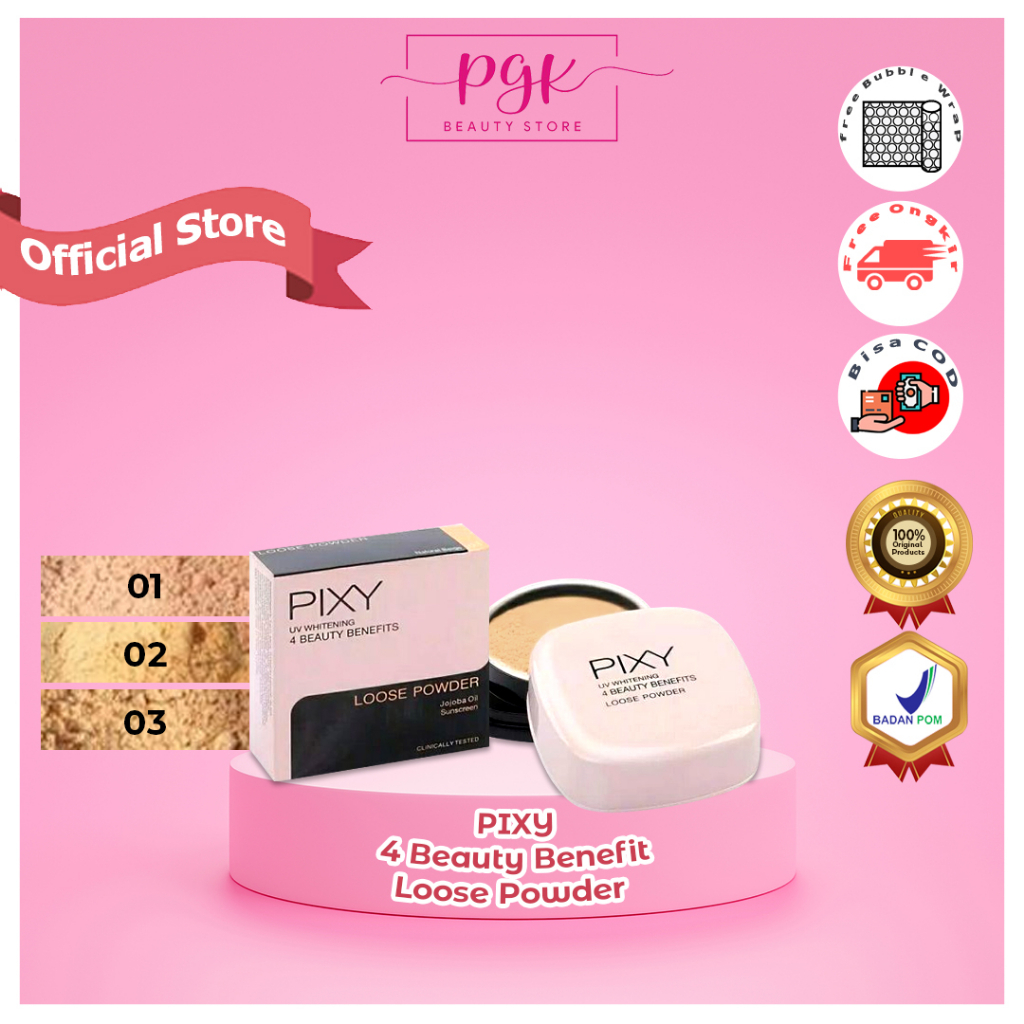 PIXY - LOOSE POWDER 4 BEAUTY BENEFIT | Shopee Malaysia