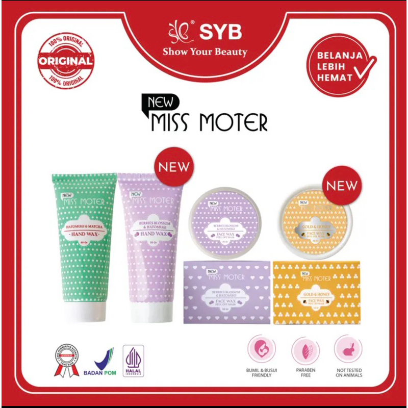 Miss moter Matcha & Milk Hand WAX by SYB - New miss moter FACE WAX ...