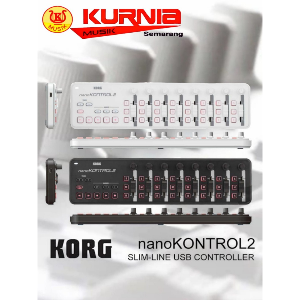 Korg Nanocontrol2 BK - Nanocontrol 2 BK Midi Controller | Shopee Malaysia