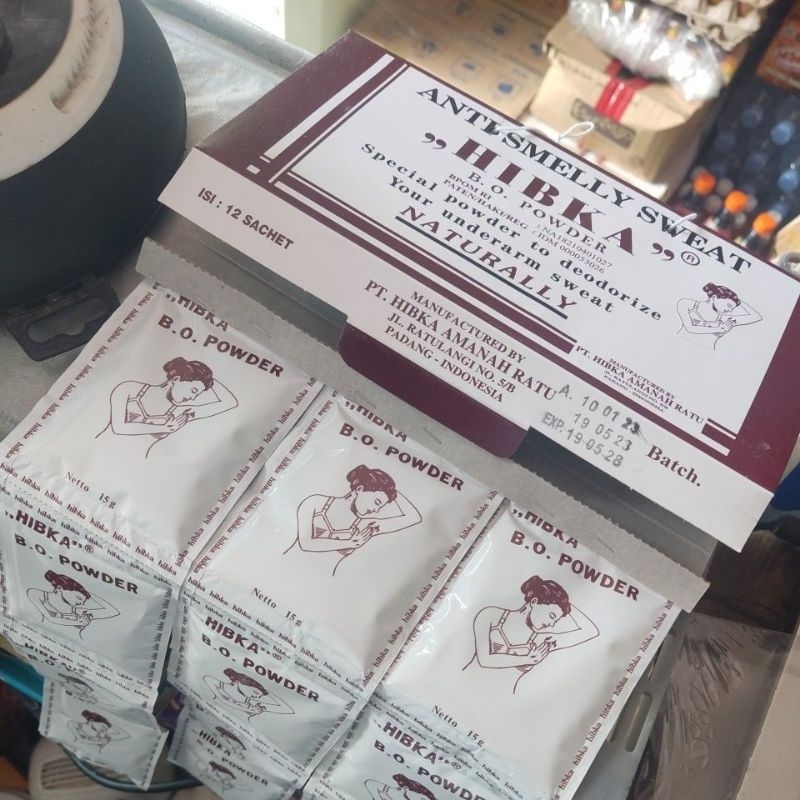Hibka Deodorant Powder 1rtg | Shopee Malaysia
