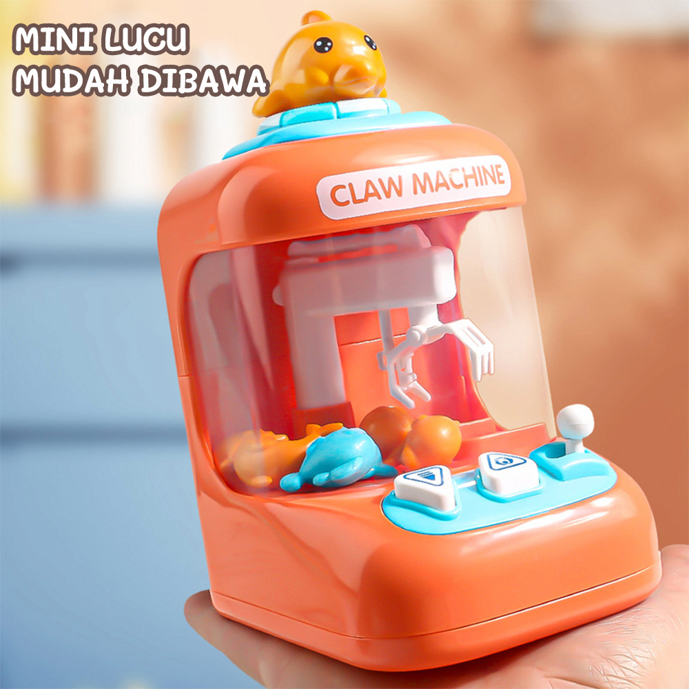 MESIN Kids Doll Clip Doll Toy Playhouse Mini Fast Machine Doll Grab ...